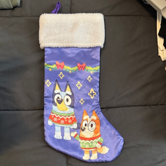 Accents | Bluey Christmas Stocking With Bluey And Bingo | Poshmark